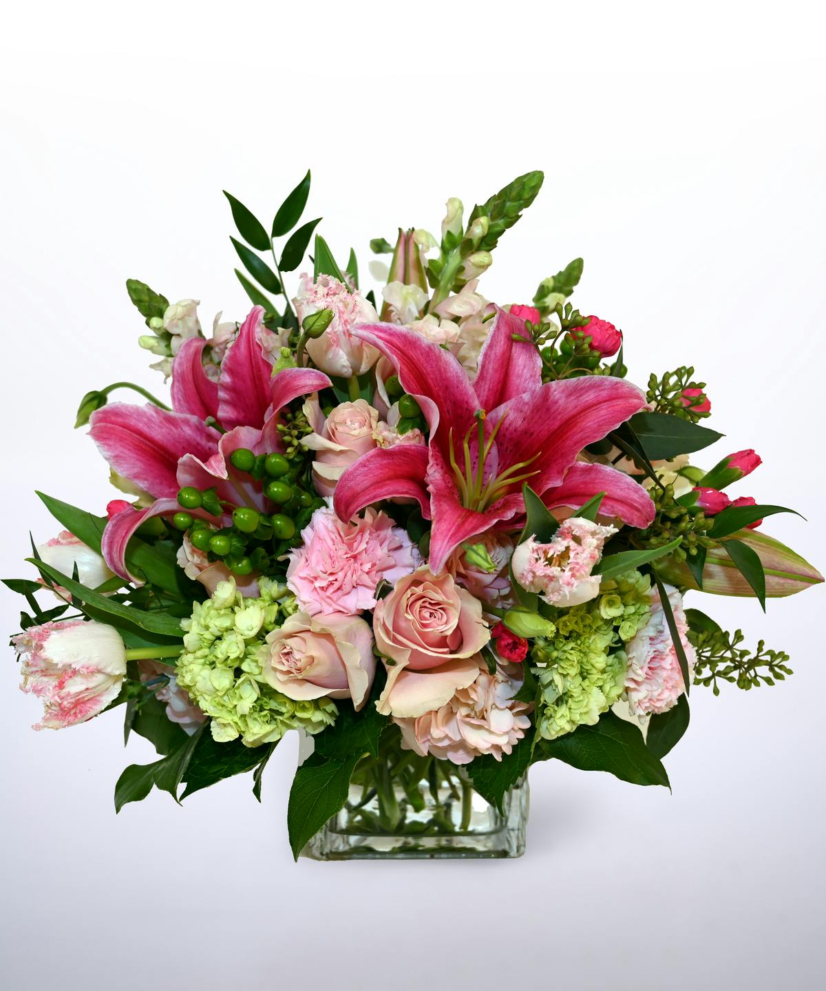Pink & Stunning | Worcester (MA) Same-Day Flower Delivery | Perro's Flowers